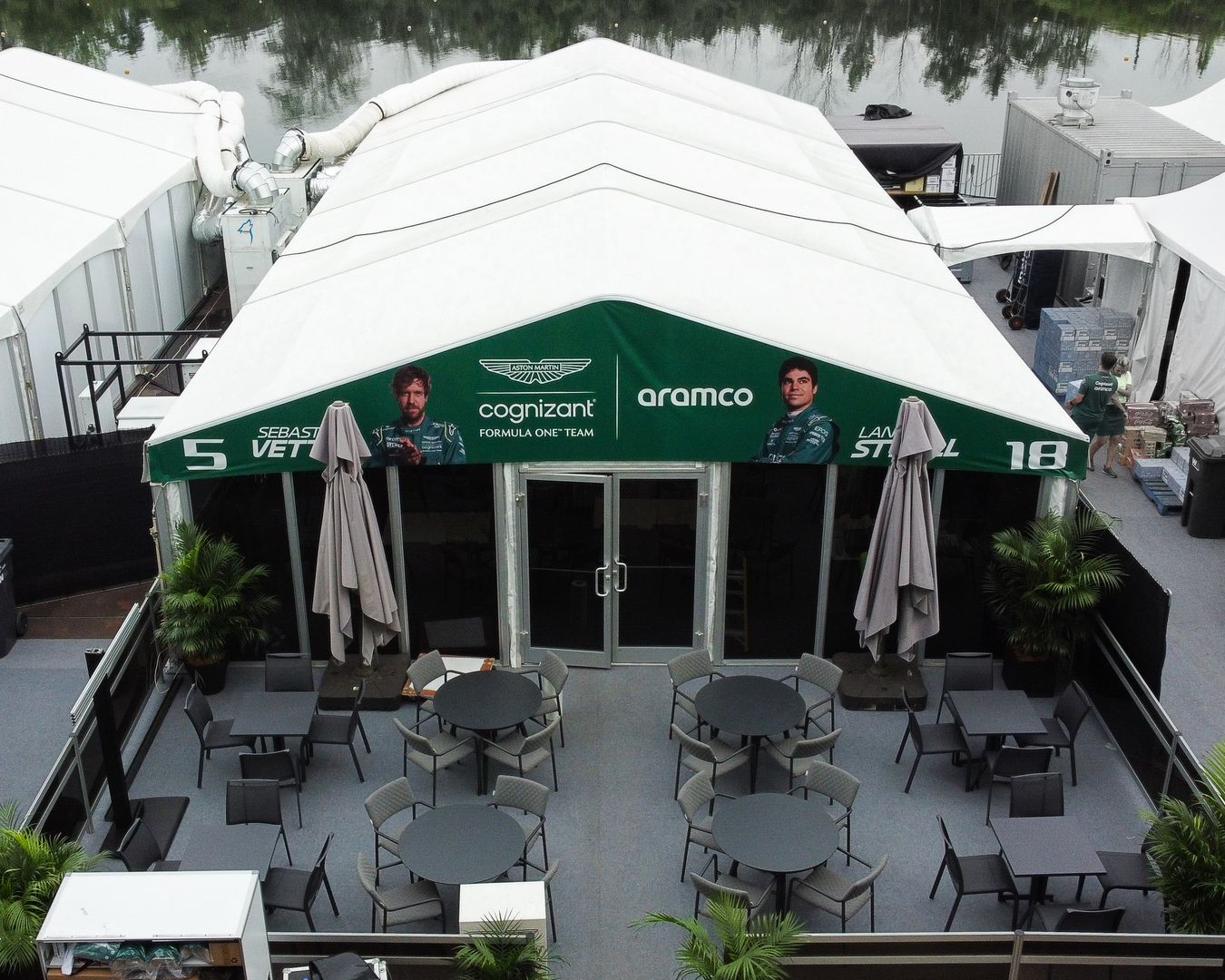 Customize tents with Printed Designs | Grandchamp Structure Design