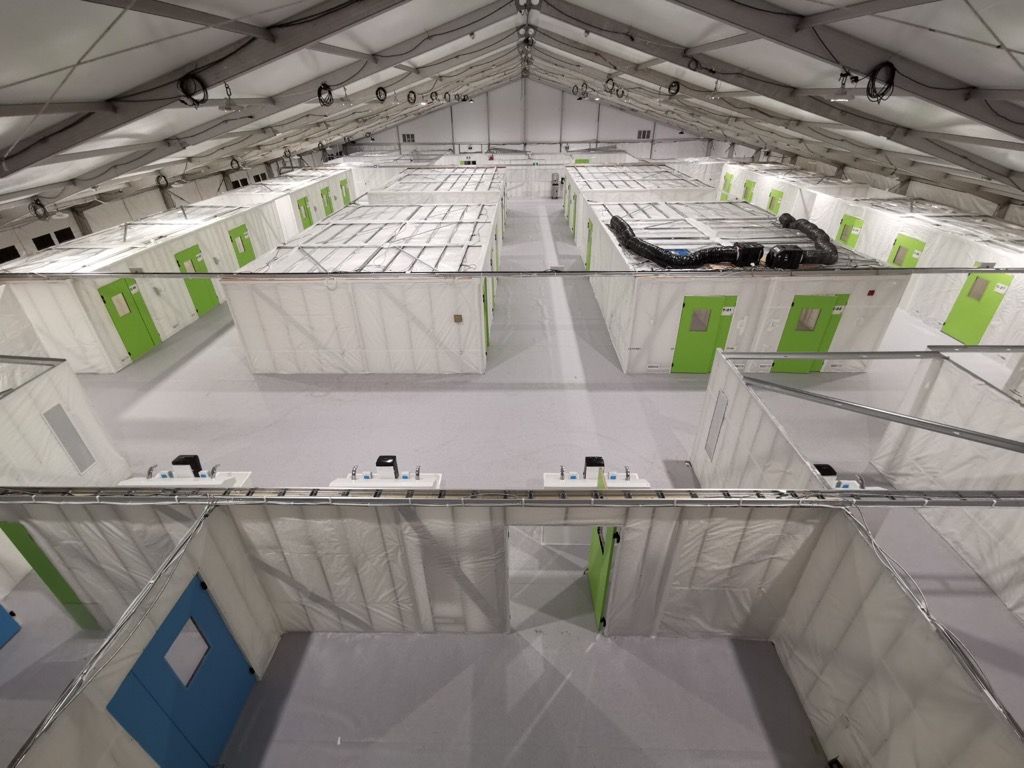 Verdun Hospital's Pandemic Response: Rapid Tent Solution